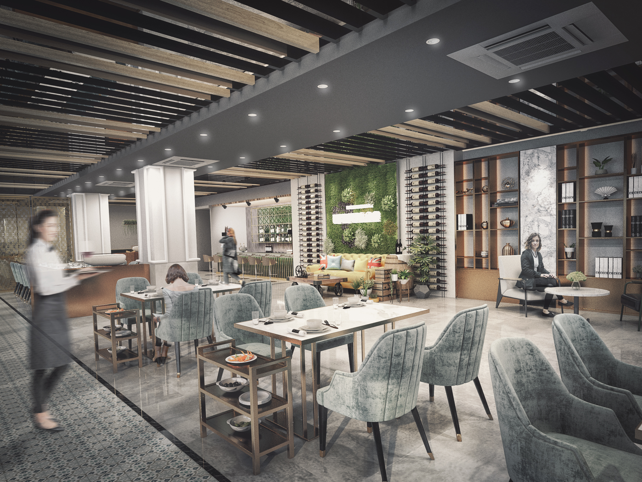 Sahil Restaurant - UI DESIGN GRUP MİMARLIK LTD. ŞTİ.