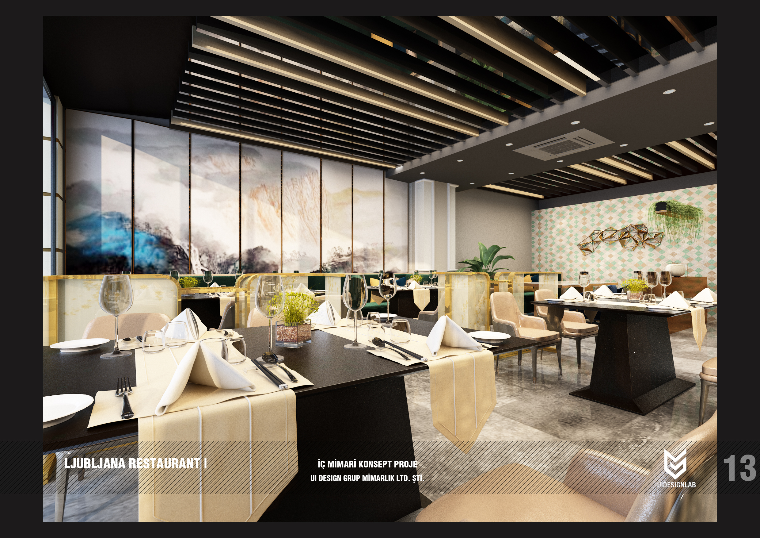 Sahil Restaurant - UI DESIGN GRUP MİMARLIK LTD. ŞTİ.