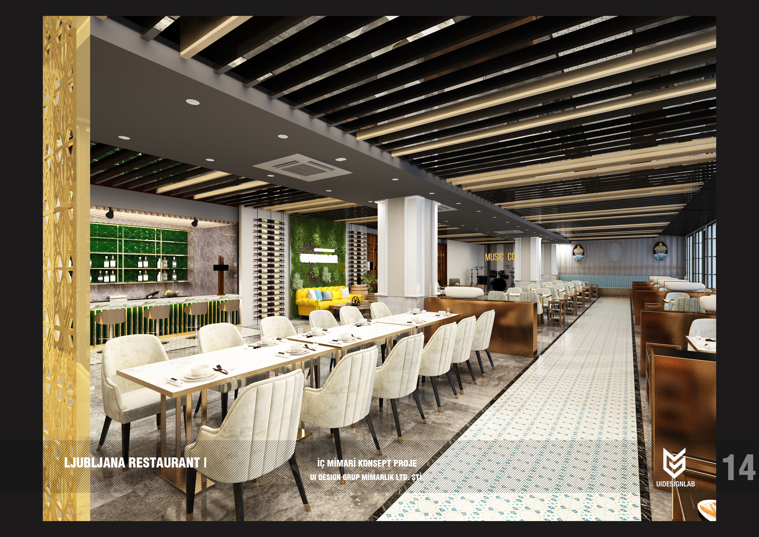 Sahil Restaurant - UI DESIGN GRUP MİMARLIK LTD. ŞTİ.